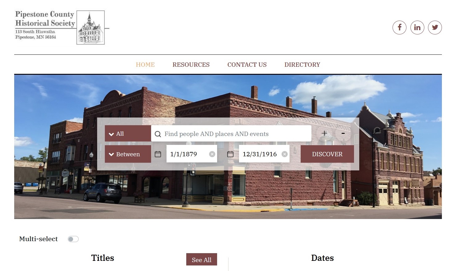 Pipestone County Museum